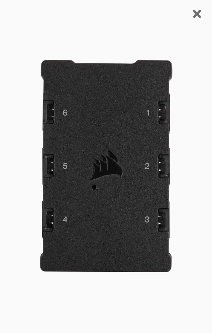 Corsair iCUE Lighting Node CORE Digital Fan RGB Lighting Controller ...