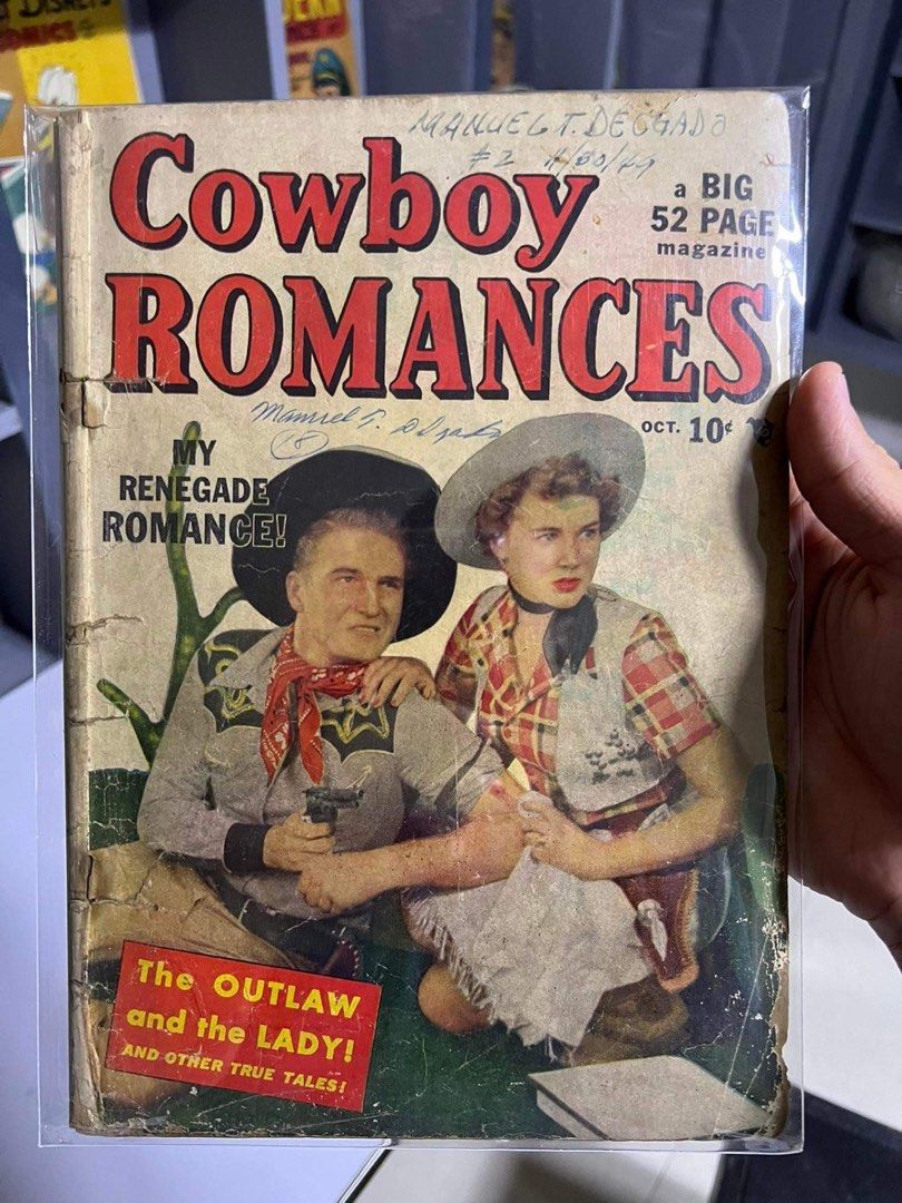 Cowboy Romances Issue 1, Hobbies & Toys, Books & Magazines, Comics ...