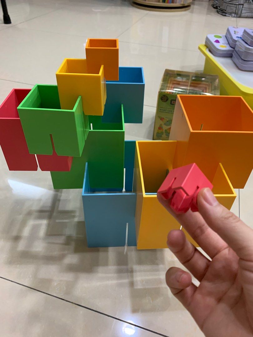 Dado Cubes - Stacking toy plastic, Hobbies & Toys, Toys & Games on ...