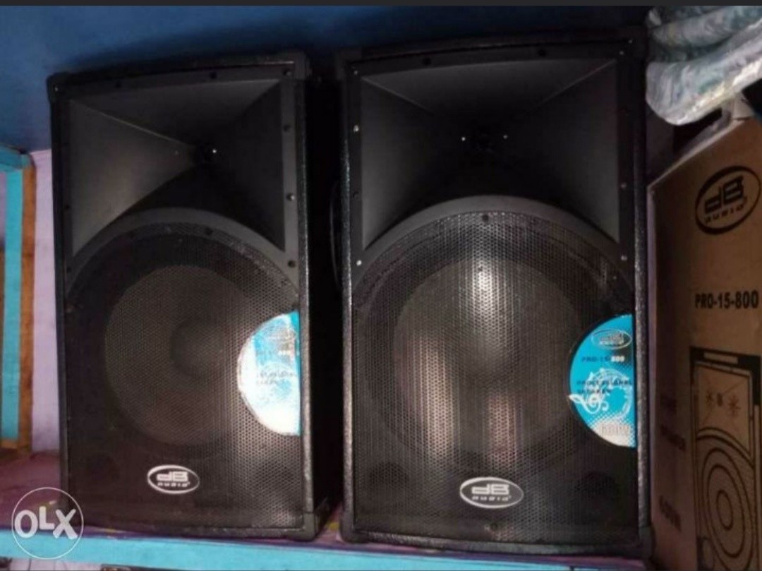 DB AUDIO PRO 15 800 Professional Stage Loud Speaker, Audio, Soundbars ...