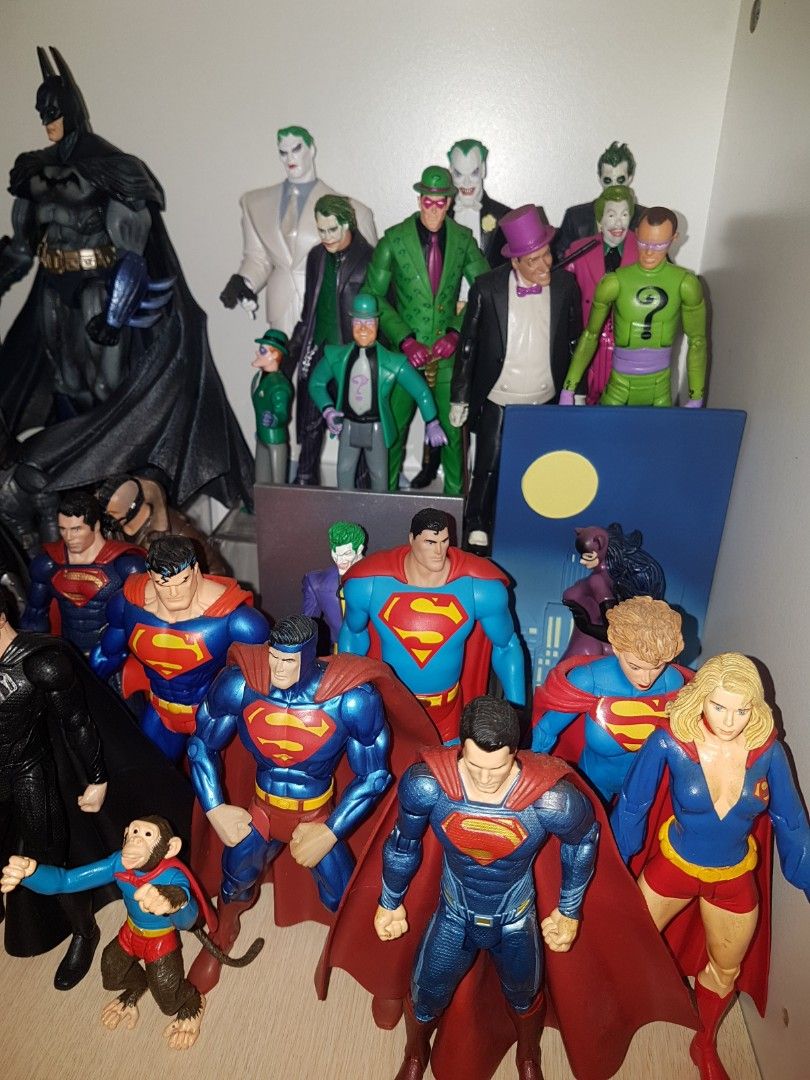 DC figures ( batman, superman, joker, wonder woman, Hobbies & Toys ...