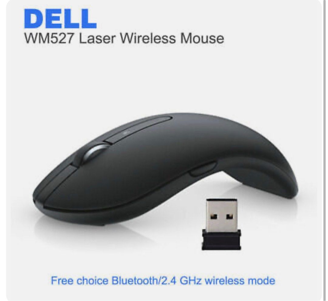 Dell Ergonomic Wireless mouse, Computers & Tech, Parts & Accessories ...