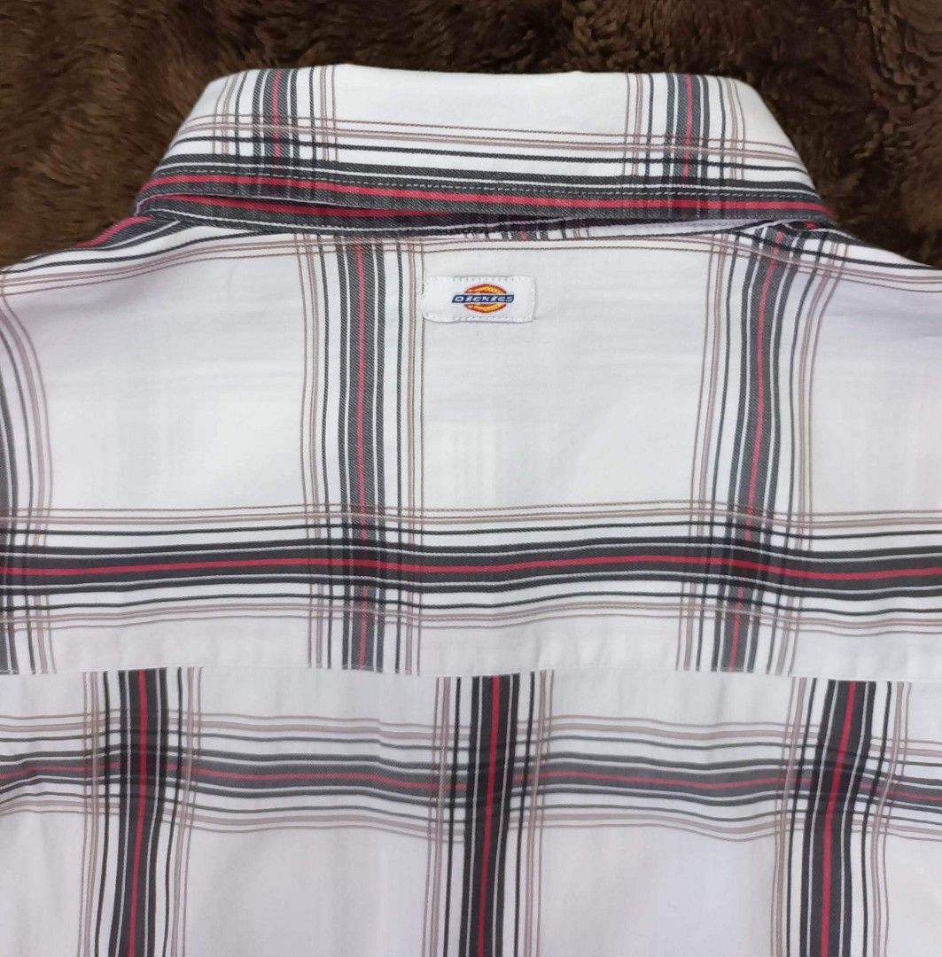 Dickies plaid polo, Men's Fashion, Tops & Sets, Tshirts & Polo Shirts ...