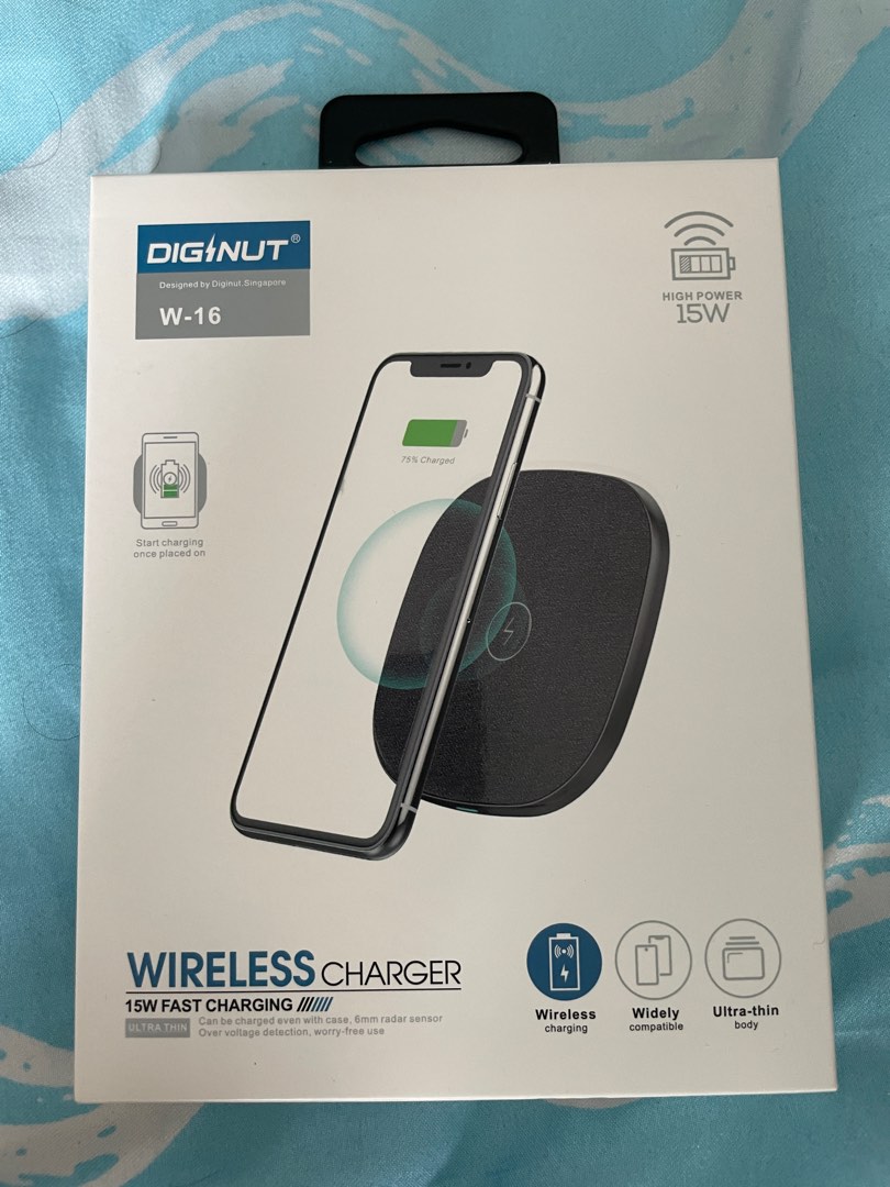 Diginut 15W Fast Charging Wireless Charger, Mobile Phones & Gadgets ...