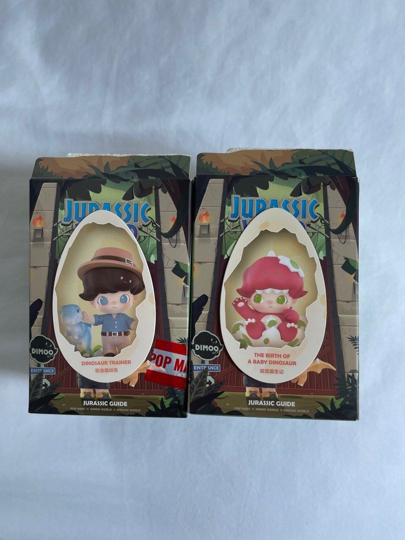 Dimoo Jurassic Popmart, Hobbies & Toys, Toys & Games on Carousell
