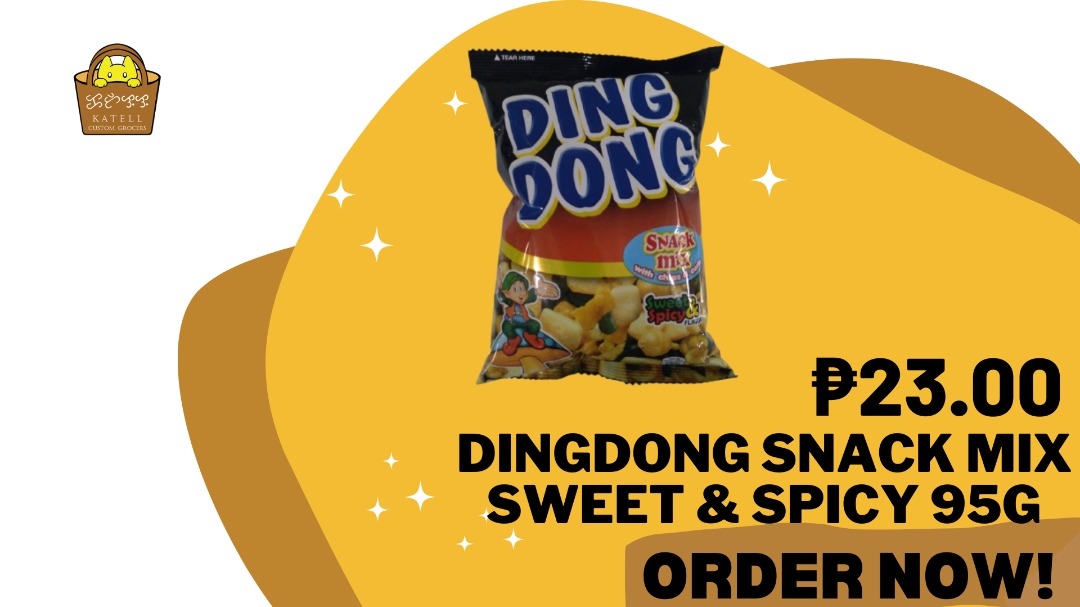 Dingdong Snack Mix Sweet & Spicy 95g, Food & Drinks, Packaged & Instant ...