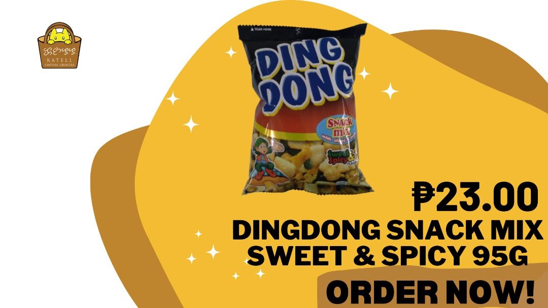 Dingdong Snack Mix Sweet & Spicy 95g, Food & Drinks, Packaged & Instant ...