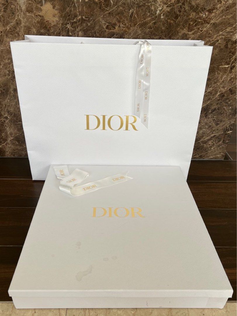 Dior Box and Paper Bag, Luxury, Accessories on Carousell
