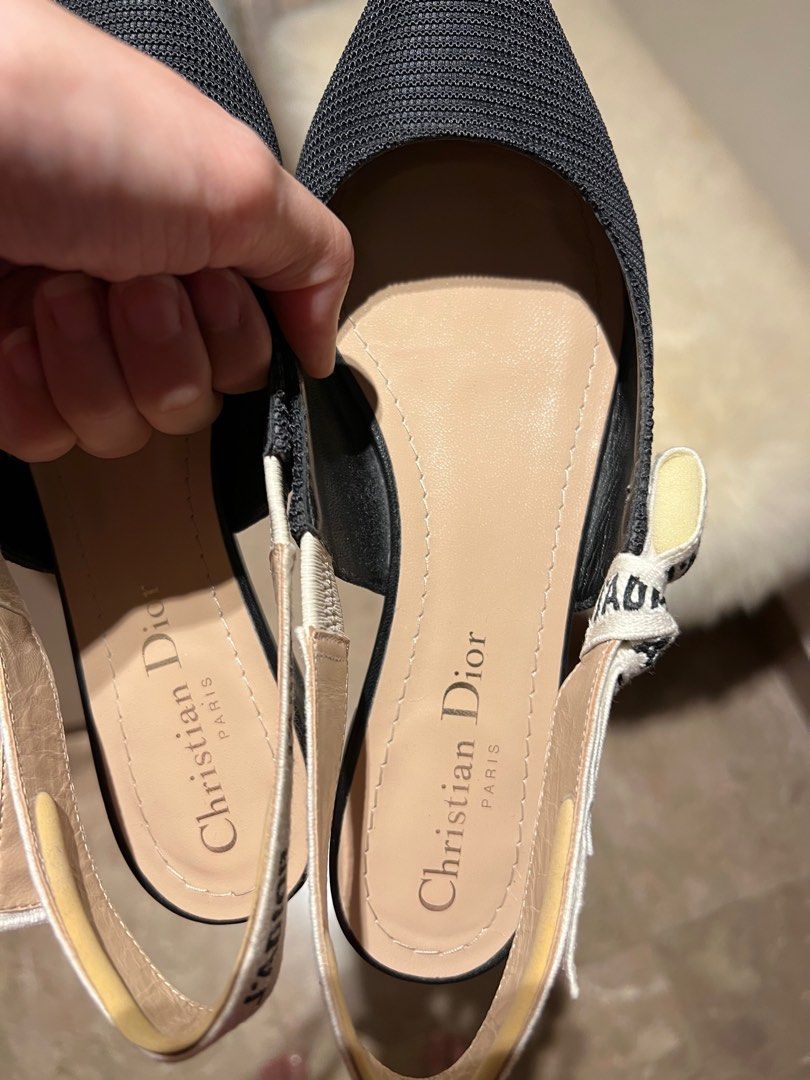 Dior flats, Luxury, Sneakers & Footwear on Carousell