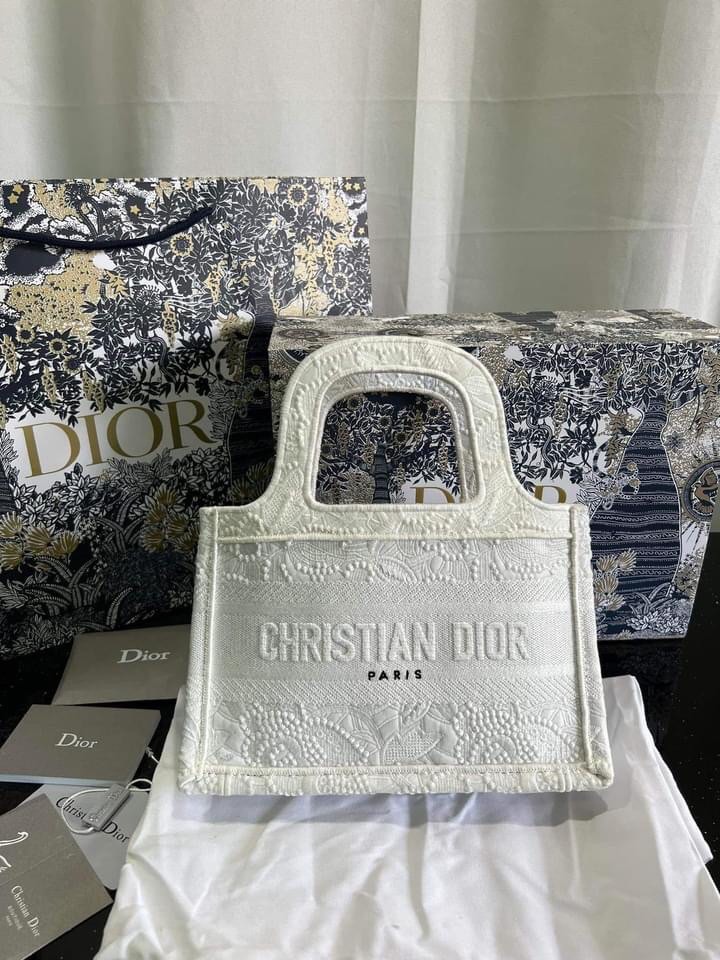 Dior mini size 23cm, Women's Fashion, Bags & Wallets, Tote Bags on ...