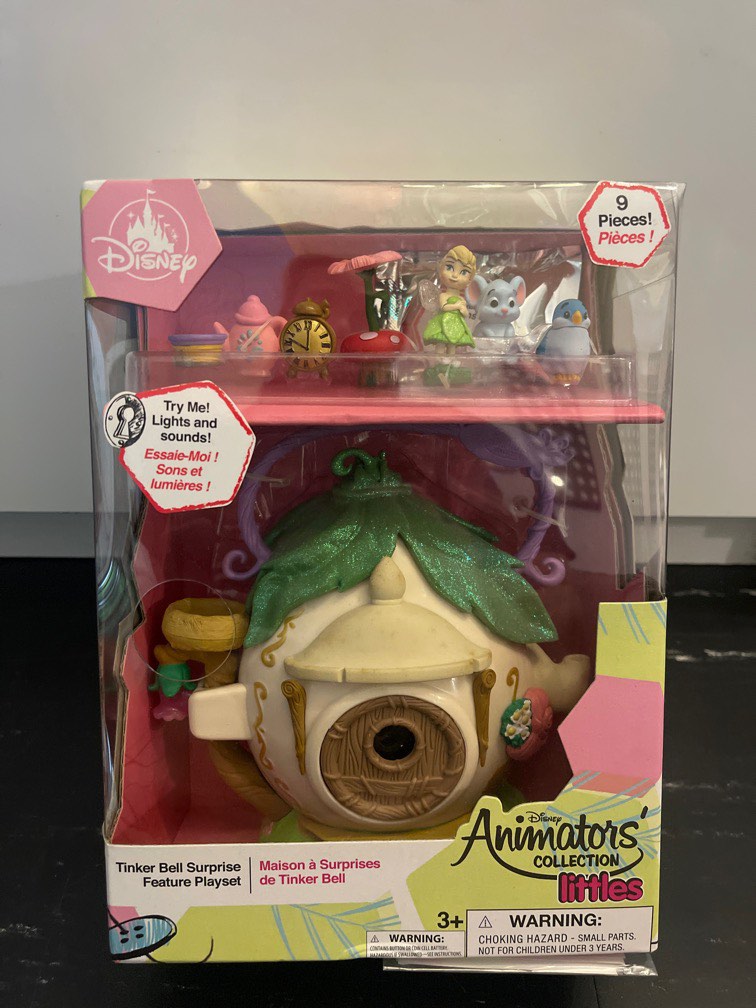 Disney Animators’ ‘Littlles’ Collection Tinkerbell Surprise Playset ...