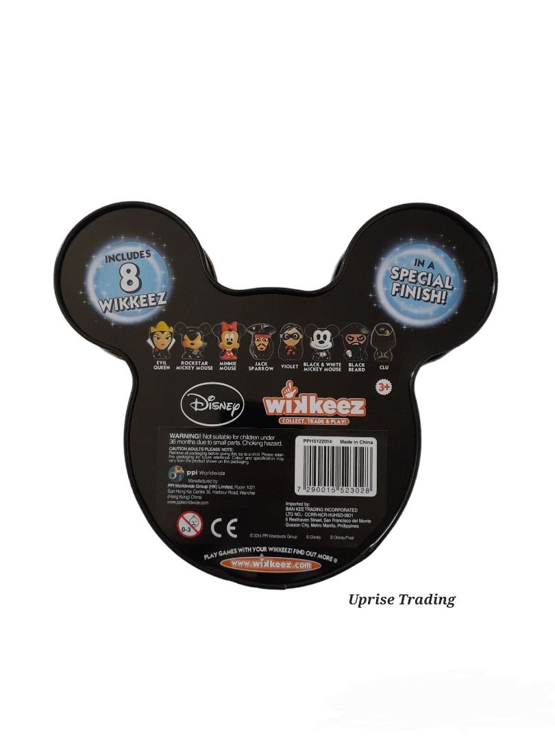 Disney Wikkeez assorted toys starwars pirates of carribean figures ...