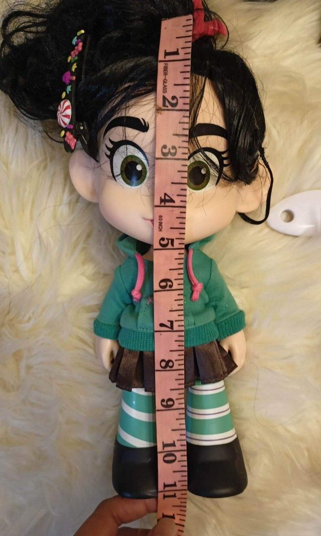Disney Wreck-It Ralph Vanellope Von Schweetz Doll, Hobbies & Toys, Toys ...