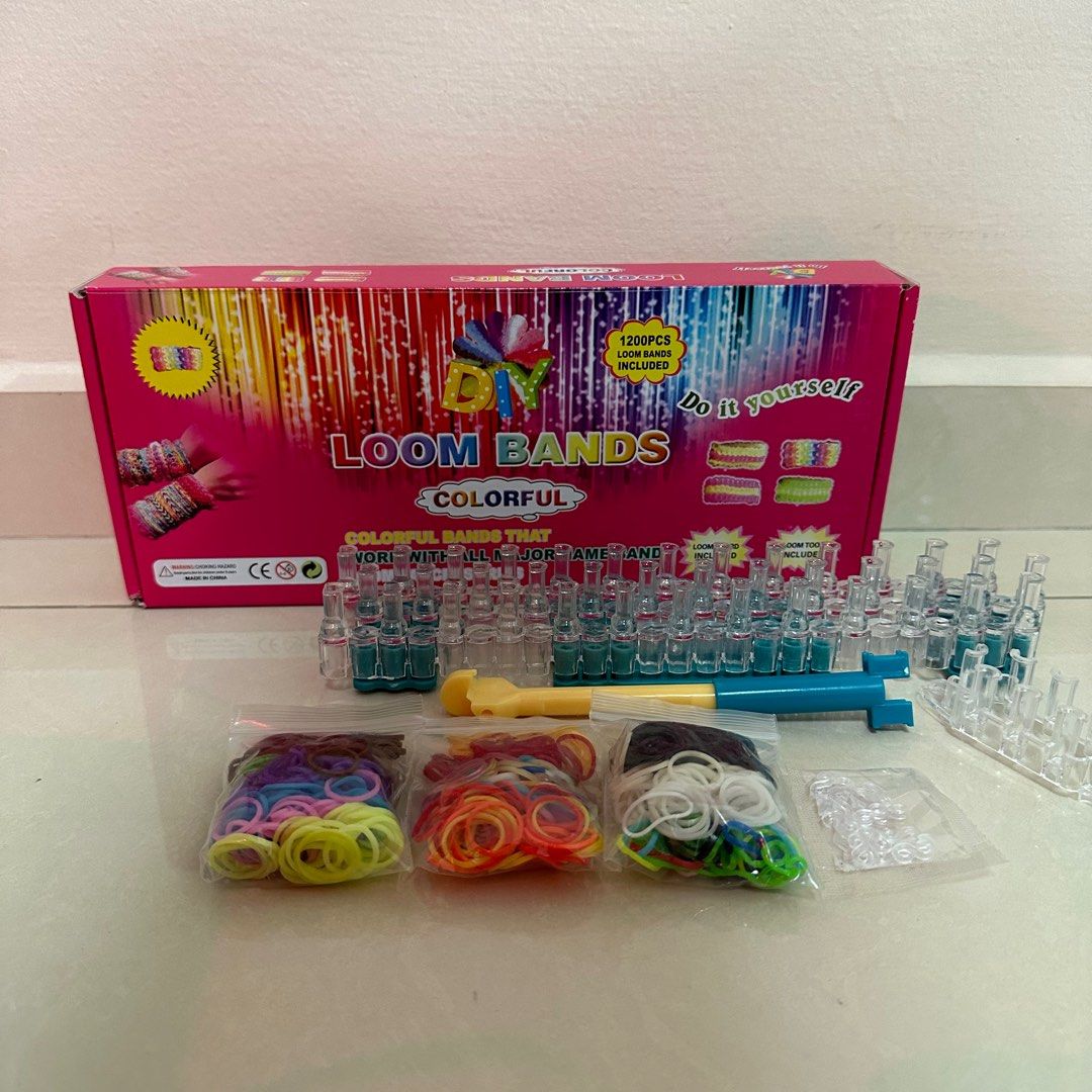 DIY Rainbow Loom Bands, Hobbies & Toys, Stationery & Craft, Craft ...