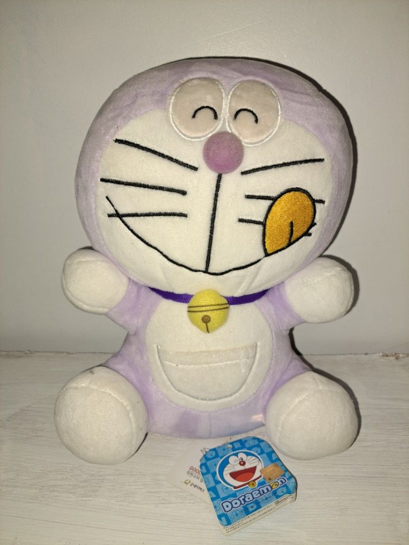 Doraemon Purple14", Hobbies & Toys, Toys & Games on Carousell