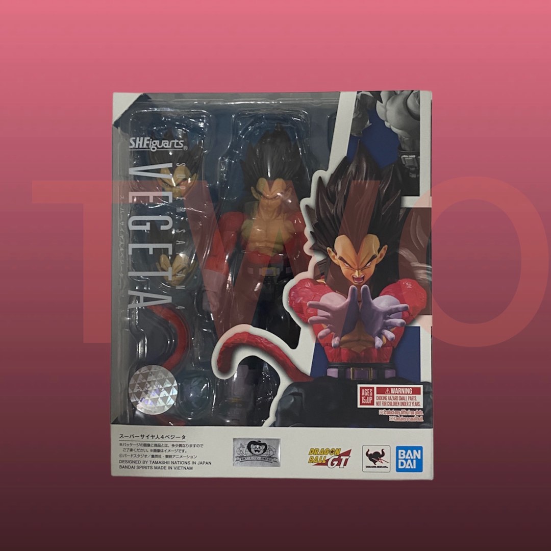 Dragon Ball GT S.H.Figuarts SHF Super Saiyan 4 Vegeta, Hobbies & Toys ...