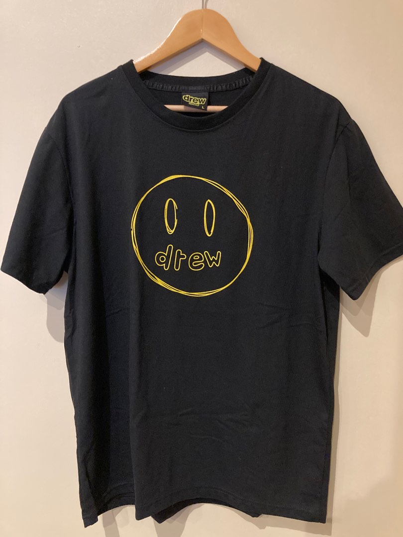Drew Smiley Face Shirt, Men's Fashion, Tops & Sets, Tshirts & Polo ...