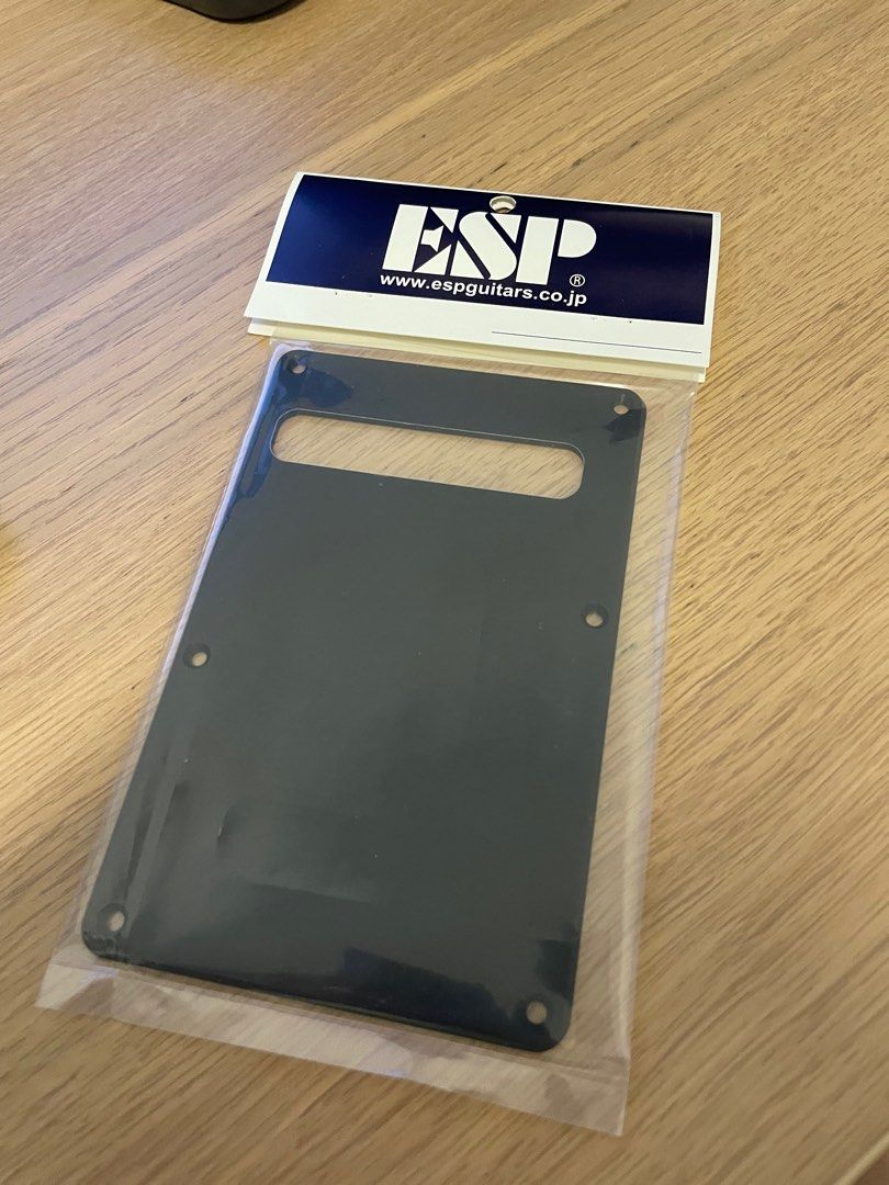 ESP japan back plate trem spring cavity cover, Hobbies & Toys, Music ...