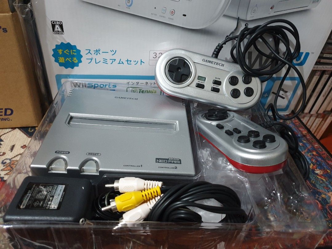 Famicom Clone Neo-Fami Game tech Japan, Video Gaming, Video Game ...