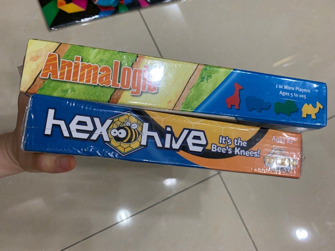 Fat Brain Toys - Animalogic & HexHives - Educational Game Puzzles ...