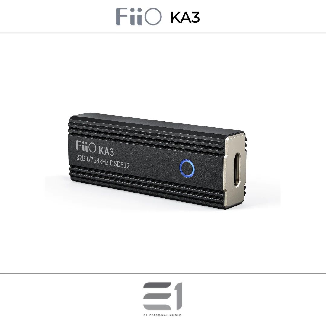 FiiO KA3 USB-C to 3.5/4.4 Balanced DAC/Amp, Audio, Portable Audio ...