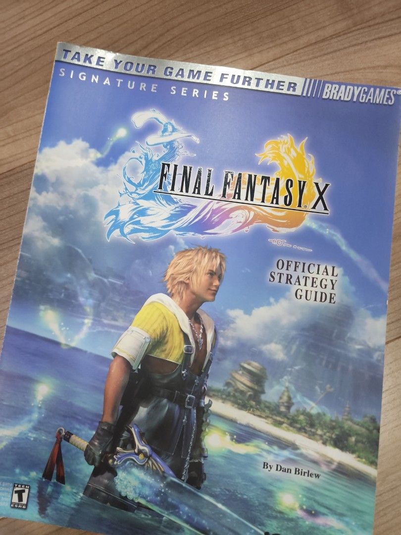 Final fantasy X official guidebook, Video Gaming, Video Games ...