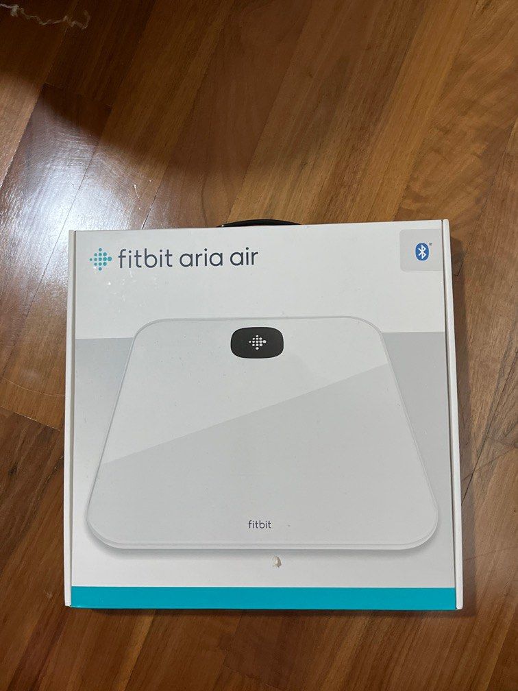 Fitbit aria air Bluetooth smart weighing scale, Health & Nutrition, Health Monitors & Weighing ...