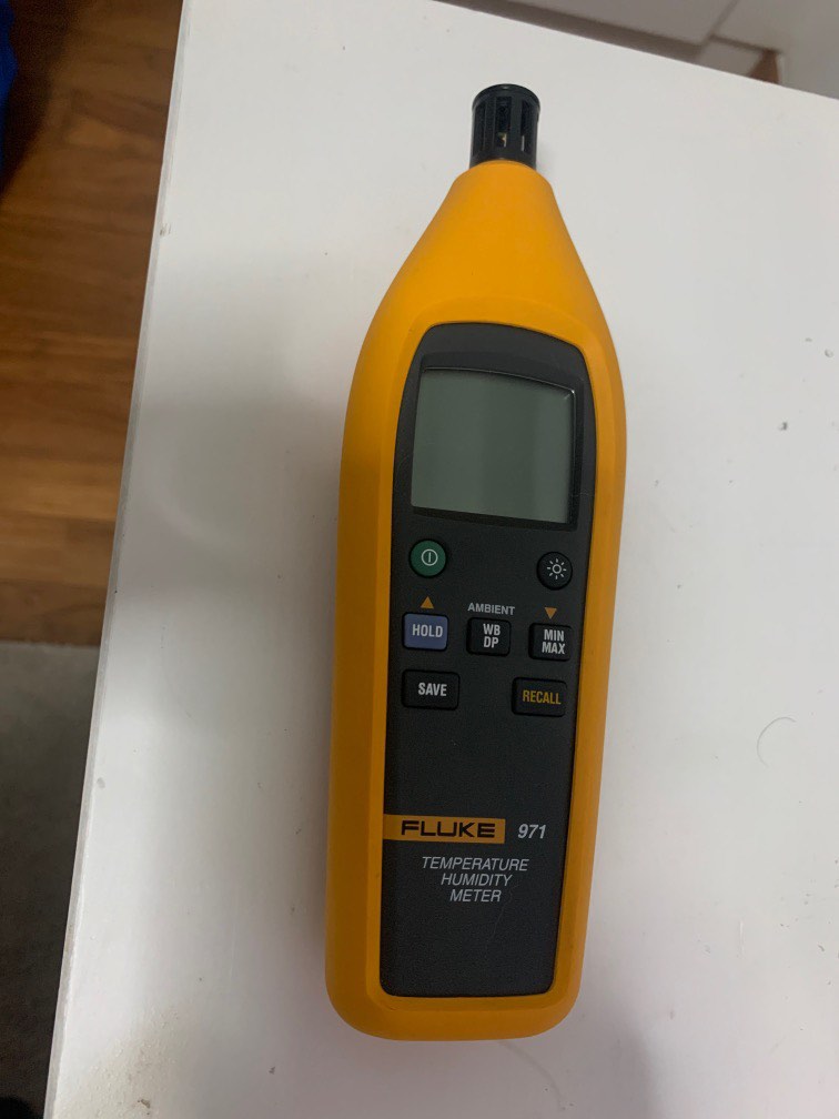 Fluke 971 temp and humidy meter, Furniture & Home Living, Home ...