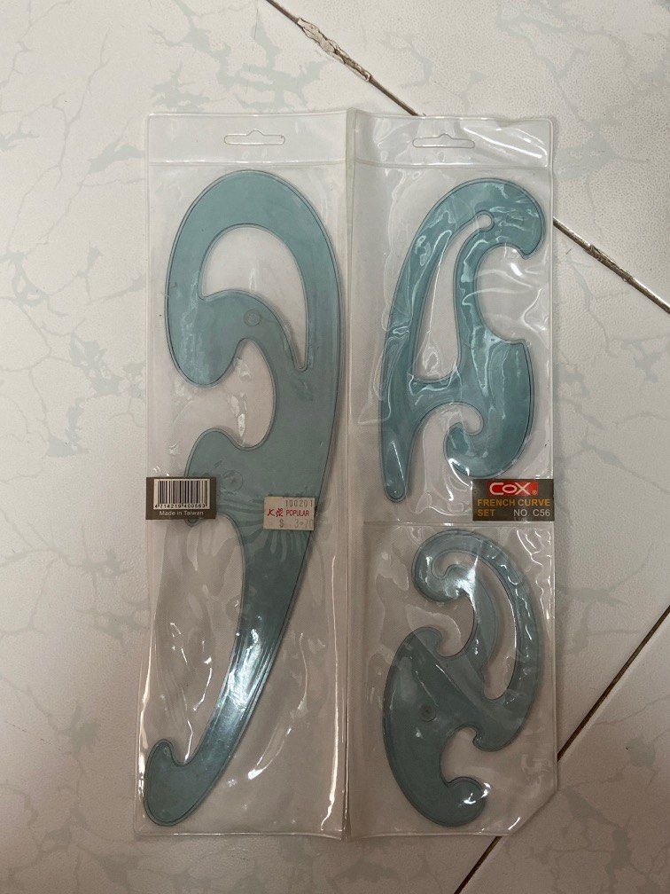 french curve ruler, Hobbies & Toys, Stationery & Craft, Stationery ...