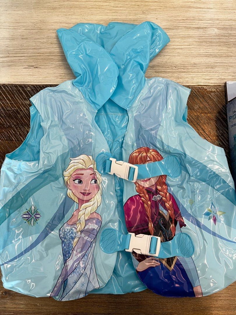 Frozen swim vest (for blessing), Babies & Kids, Babies & Kids Fashion ...
