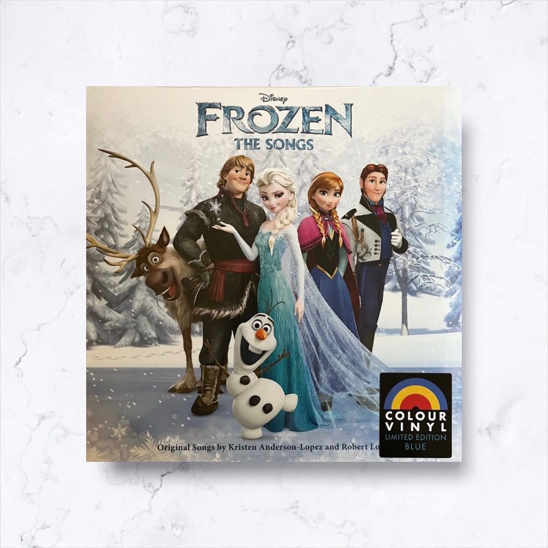 Frozen: The Songs - Original Soundtrack - Vinyl LP Plaka Broadway ...