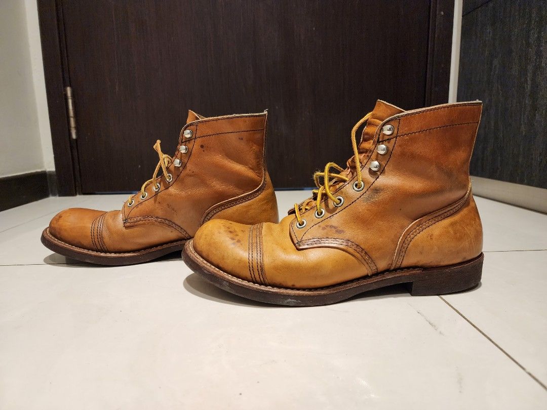 FS Redwing 8112 Iron Ranger sz9D, Men's Fashion, Footwear, Boots on ...