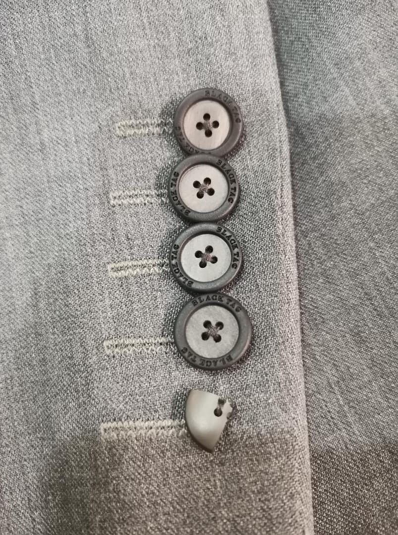 Full set blazer & trouser Zara Man black tag Grey, Men's Fashion, Coats ...