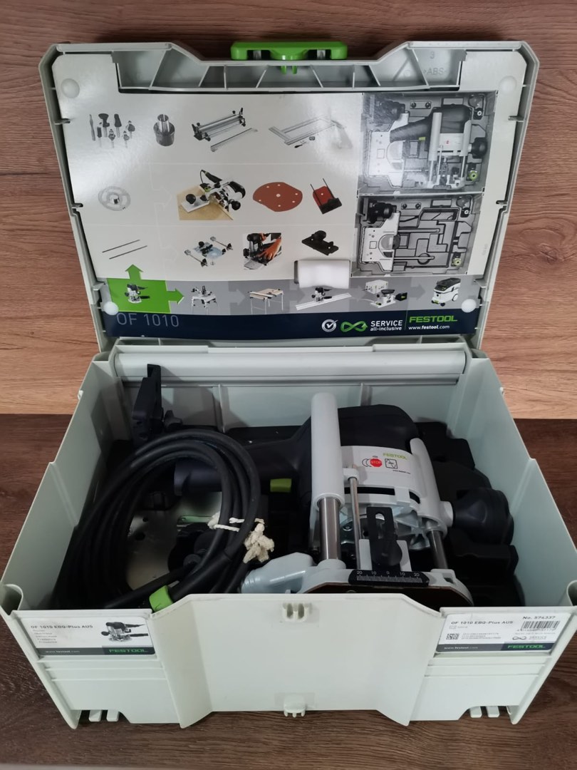 [FULL SET] Festool Router OF 1010 EBQ-Plus AUS Machinery Tool ...
