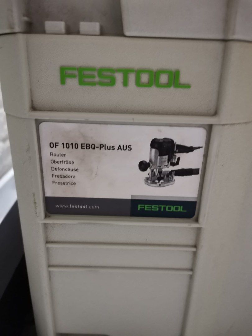 [FULL SET] Festool Router OF 1010 EBQ-Plus AUS Machinery Tool ...