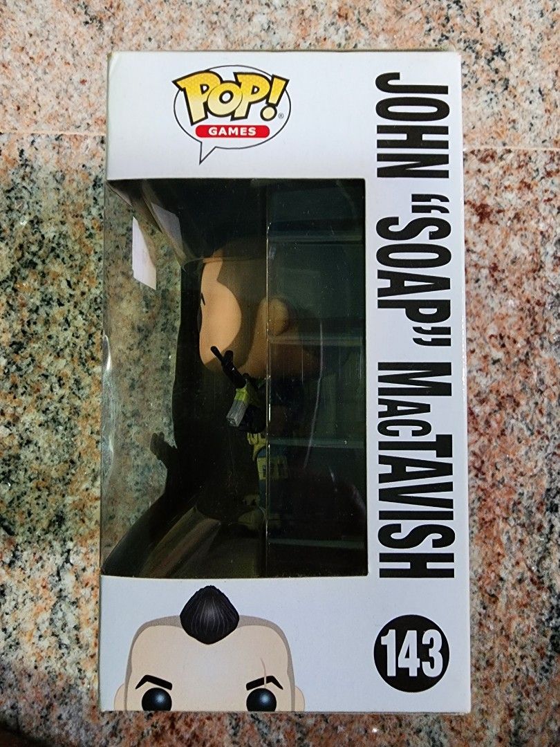 Funko Pop (Call of Duty Soap Mactavish), Hobbies & Toys, Memorabilia ...