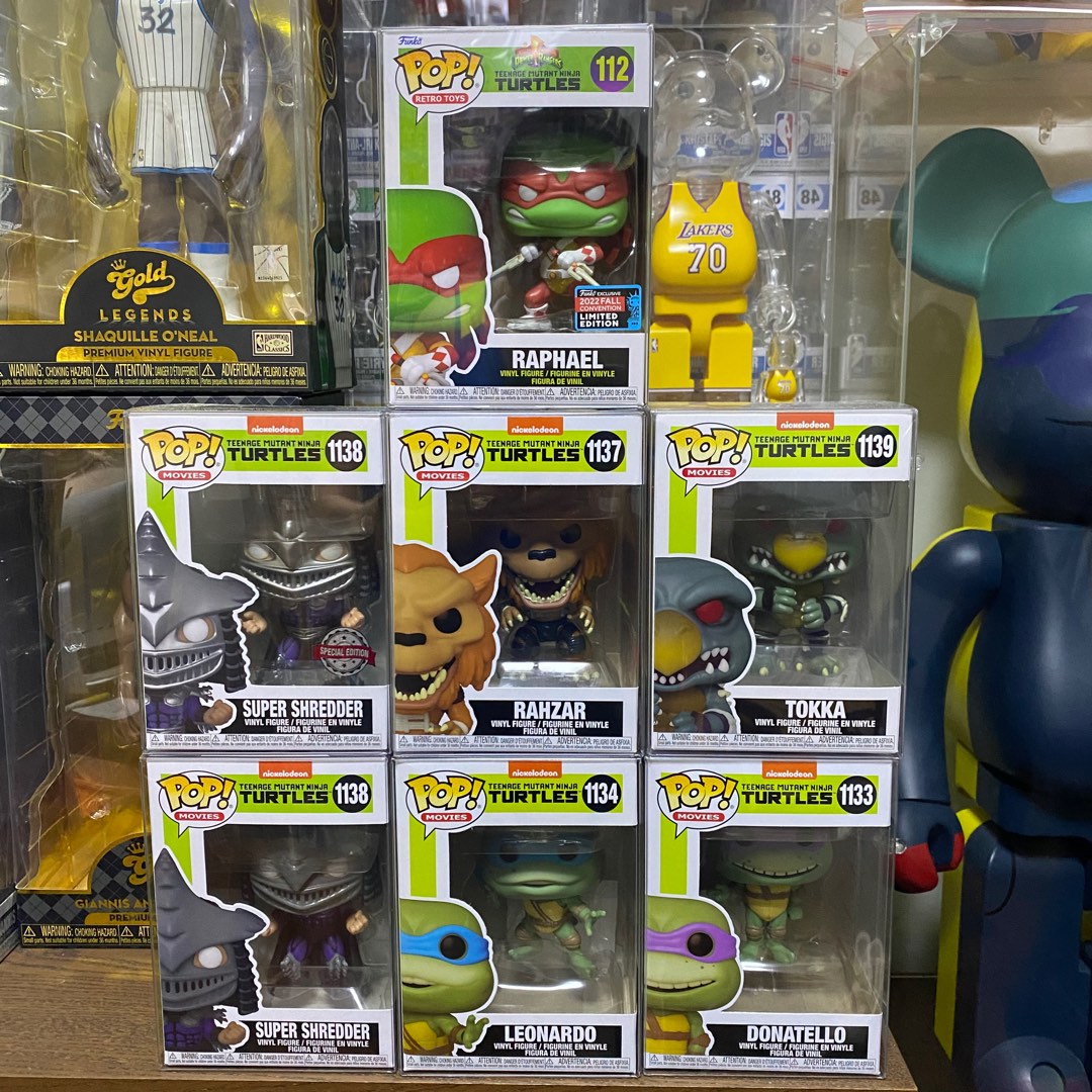 Funko POP TMNT Teenage Mutant Ninja Turtles Set, Hobbies & Toys, Toys ...
