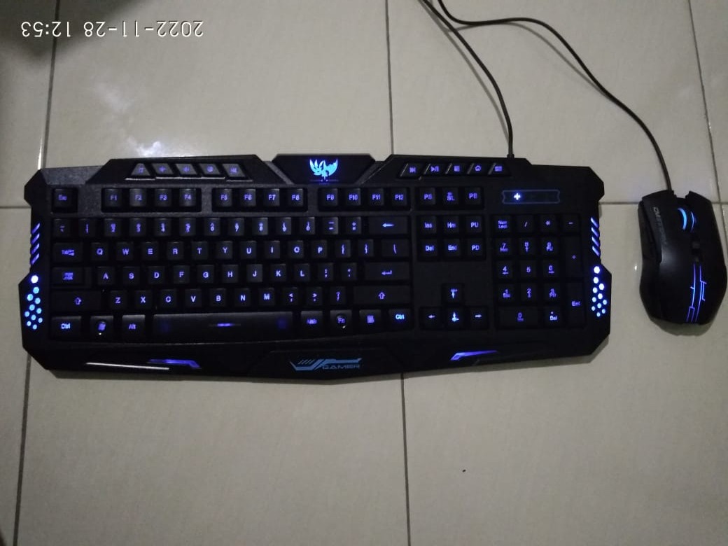Gaming Rgb Keyboard Mouse Computers And Tech Parts And Accessories Mouse And Mousepads On Carousell