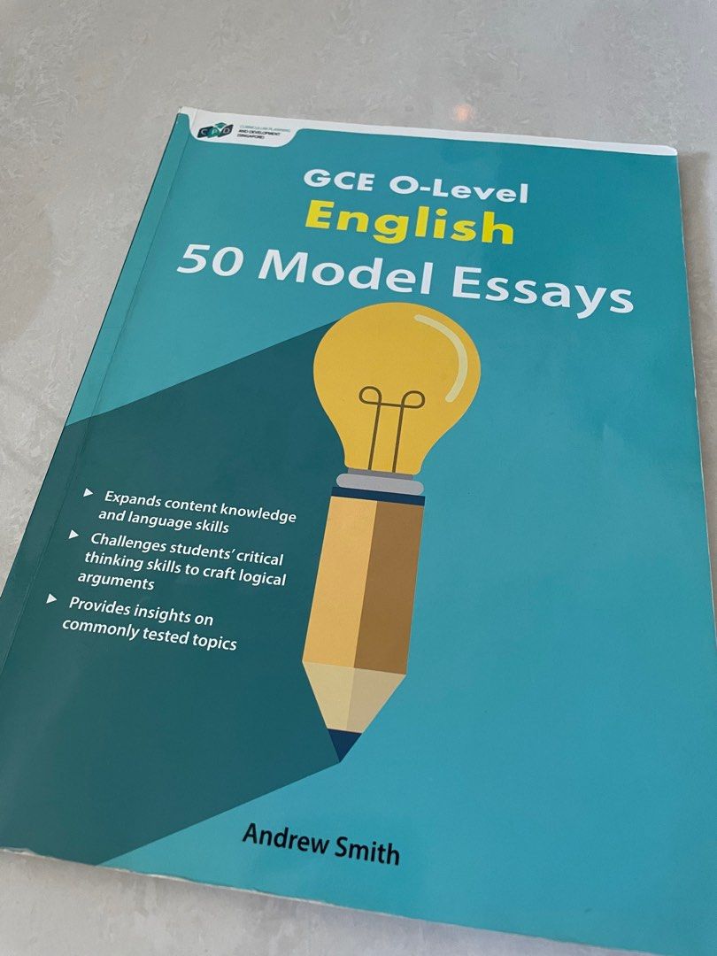 GCE O-Level English 50 Model Essays, Hobbies & Toys, Books & Magazines ...