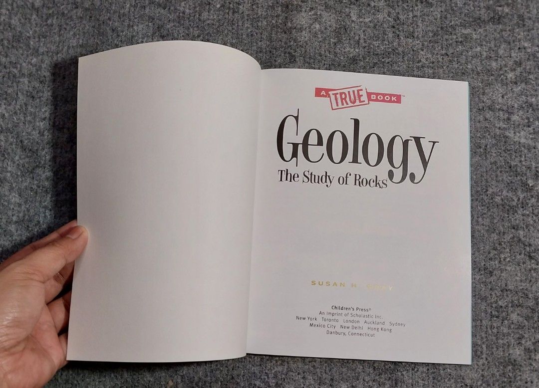 GEOLOGY: Scholastic A True Book Series, Hobbies & Toys, Books ...