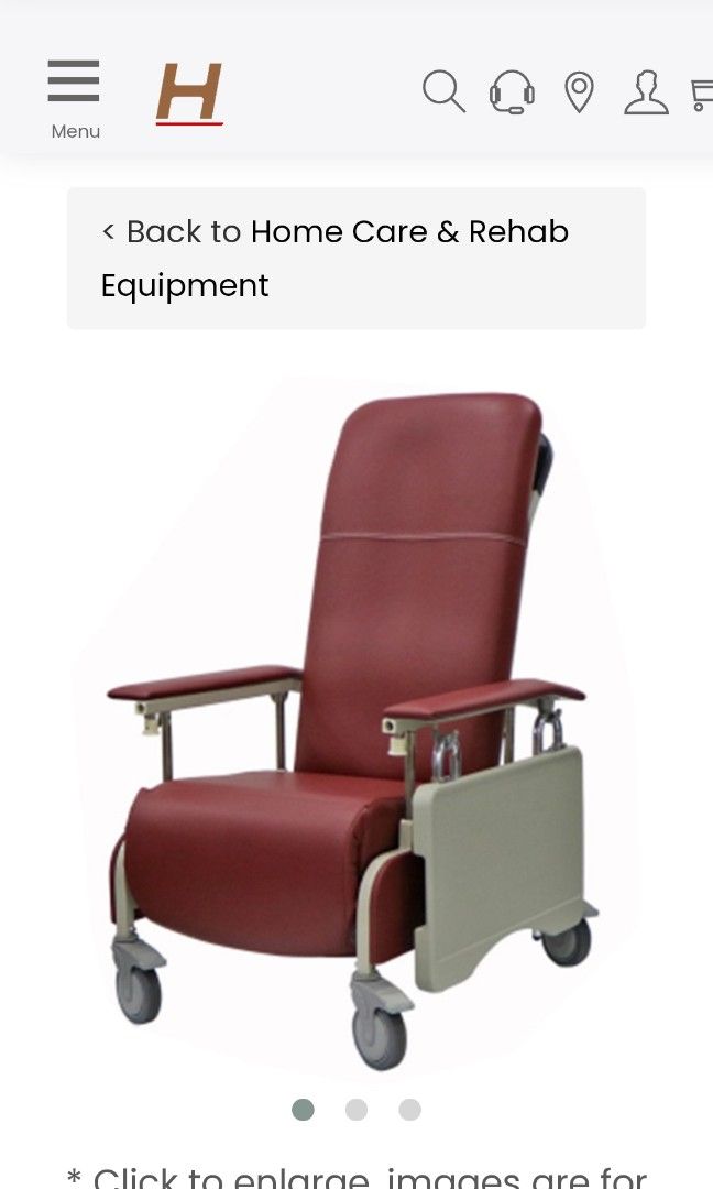 Geriatric Chair, Health & Nutrition, Assistive & Rehabilatory Aids ...