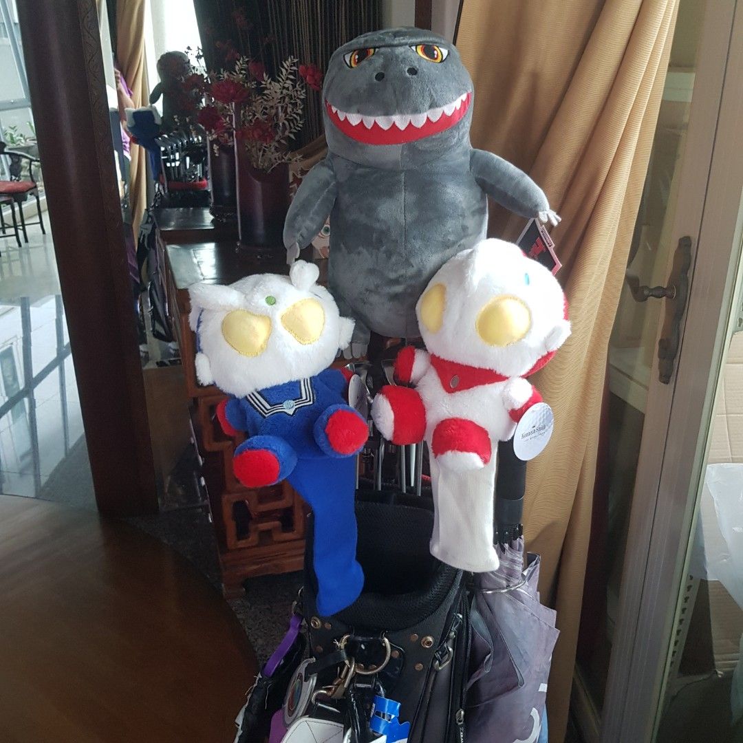 Godzilla driver headcover, Sports Equipment, Sports & Games, Golf on ...