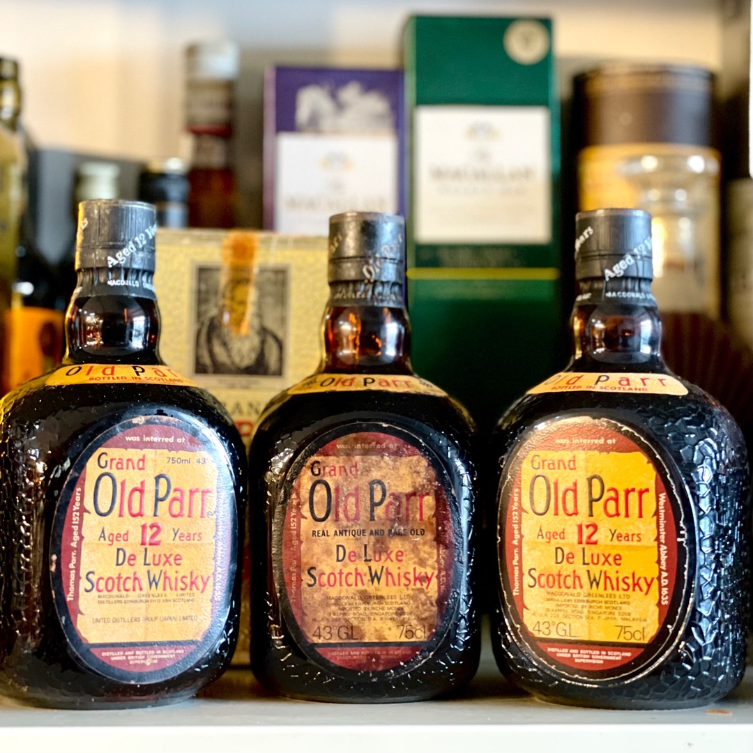 Grand Old Parr 12 Whisky Whiskey rare vintage 750ml, Food & Drinks, Beverages on Carousell