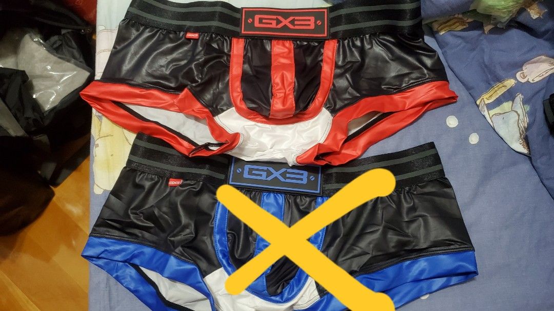 GX3 Gloss Touch DX boxer L size 2colors, 男裝, 褲＆半截裙, 內褲 boxer - Carousell