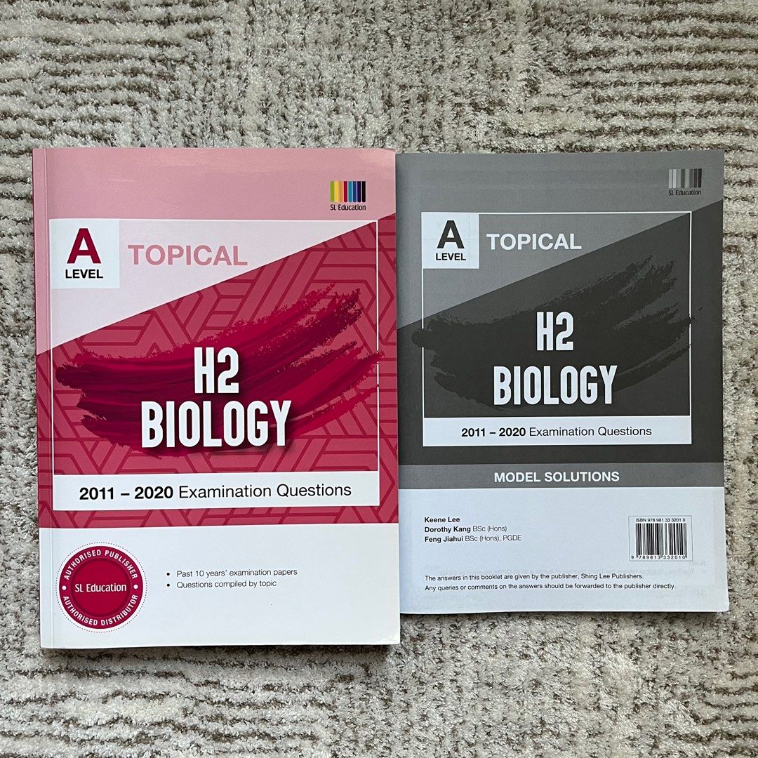 H2 Biology Ten Year Series, Hobbies & Toys, Books & Magazines ...