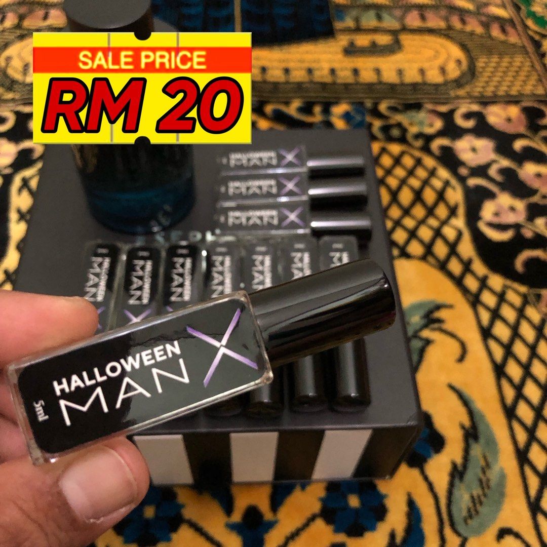 Halloween Man X, Beauty & Personal Care, Fragrance & Deodorants on Carousell