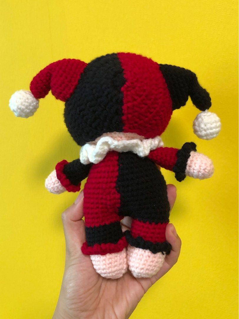 [CLEARANCE] Harley Quinn Piggy crochet plushie amigurumi Christmas gift ...