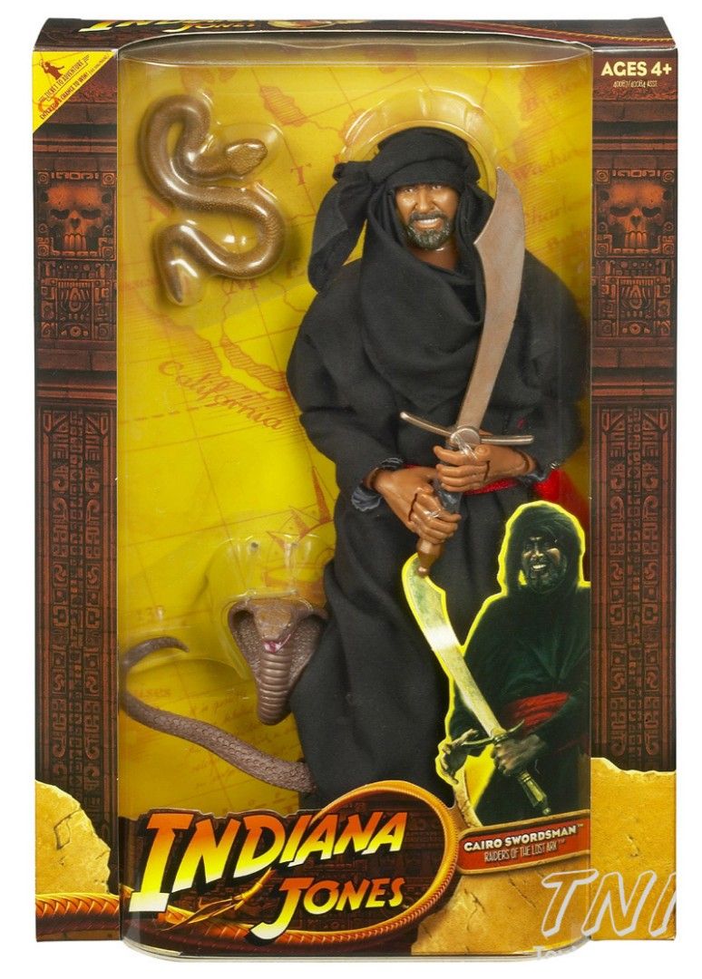 Hasbro Indiana Jones: Cairo Swordsman 12" action figure, Hobbies & Toys ...