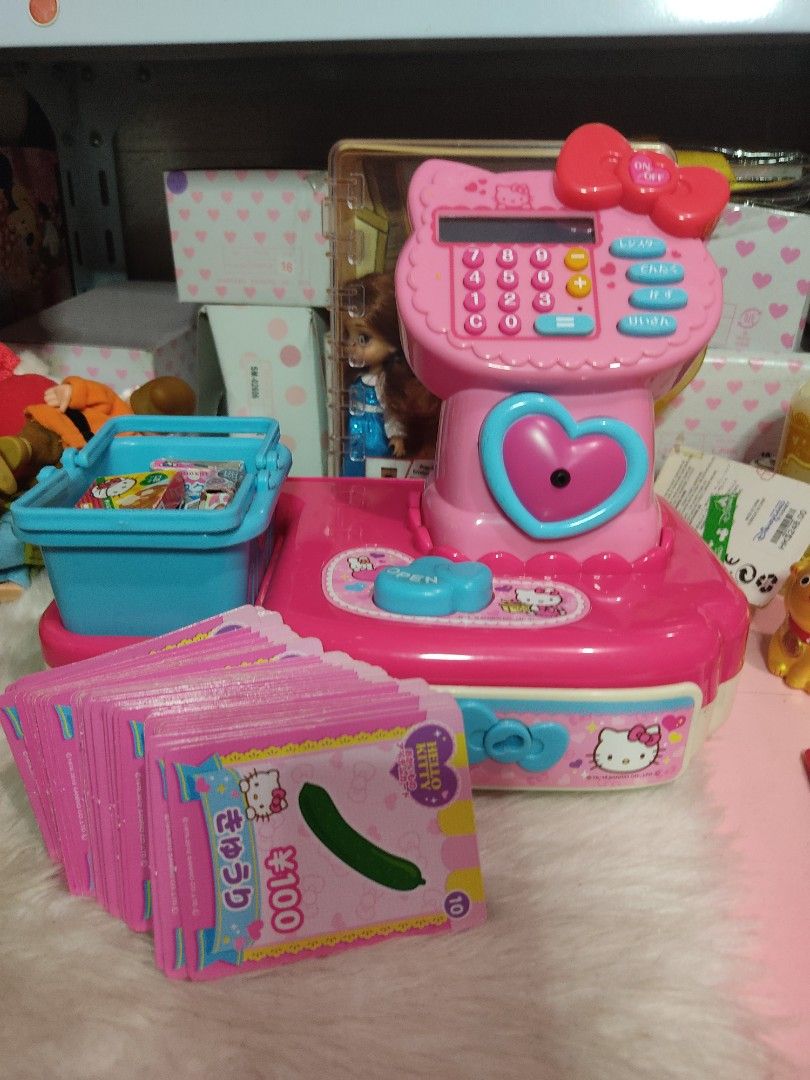 Hello Kitty Cash Register, Hobbies & Toys, Toys & Games on Carousell