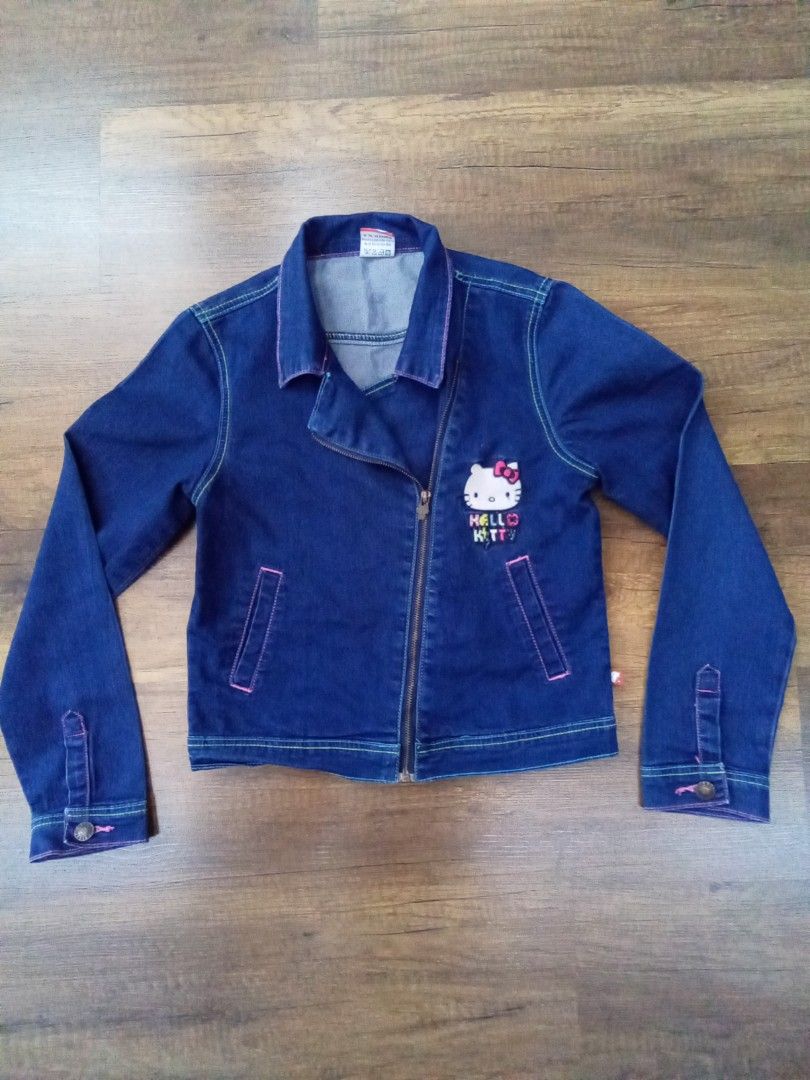 Hello Kitty Jacket, Babies & Kids, Babies & Kids Fashion on Carousell